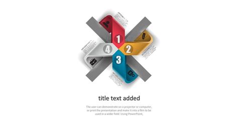 Four Different Colored Arrows Google Slides Theme And Powerpoint Template Slidesdocs