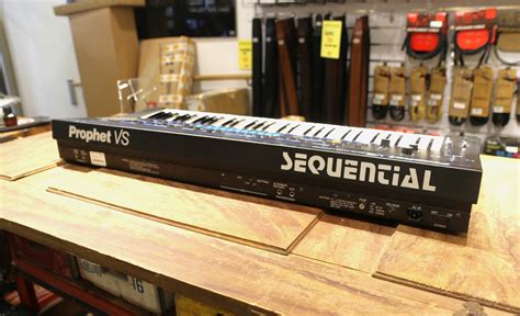 sequential circuits prophet vs 1986 black piano for sale musikbörsen