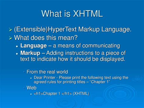Xhtmlcss Week Ppt Download