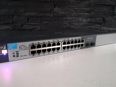 Hp procurve 1810g 24 24 port gigabit switch hp 1810g 24 sw à Halluin Clasf informatique
