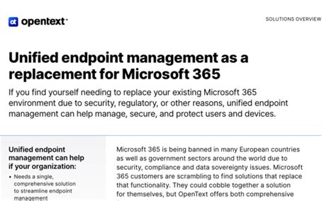 Integrate Opentext™ Core Content With Sap S 4hana