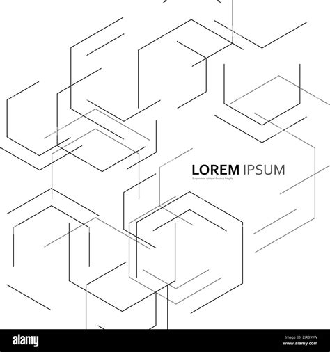 Vector Geometric Background On Technology Design Stock Vector Image And Art Alamy