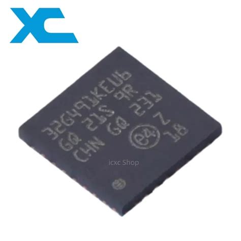 Stm32g491keu6 Ufqfpn 32 32 Bit Microcontroller Chip Arm 170mhz