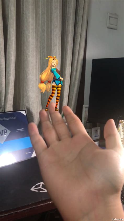 unity ar foundation and coreml hand detection and tracking by
