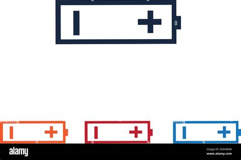 Battery Energy Vector Logo Template Stock Vector Image And Art Alamy