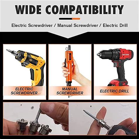 Bert 🇵🇭｜magnetic Positioning Screwdriver Bits Screw Positioning Bit Hex Shank Screw Positioning