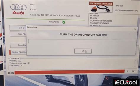 Foxflash Read And Write Audi Edc17c64 Via Obd Vr Iecutool Official Blog