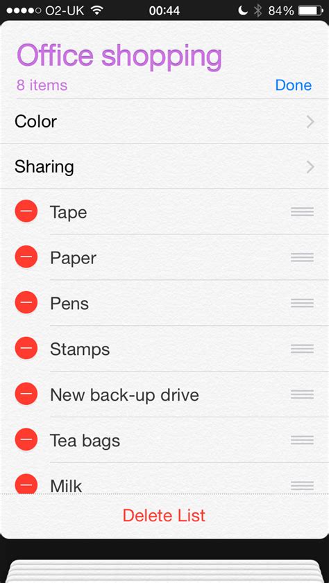 create shared lists with reminders on the iphone tapsmart