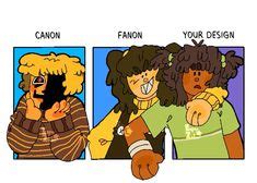 Canon Vs Fanon Vs My Design Cassidy Fnaf In 2024 Fnaf Funny Fnaf