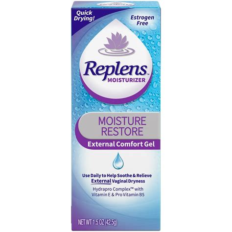 Replens Moisture Restore External Comfort Gel 1 5oz