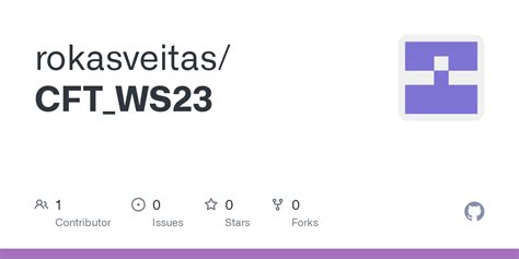 Github Rokasveitascftws23