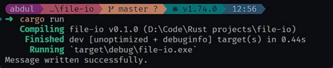 File Io In Rust Geeksforgeeks