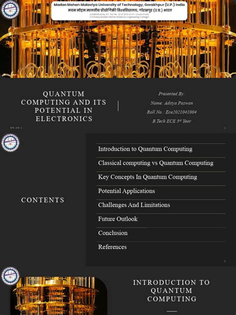 Seminar Pdf Quantum Computing Computing
