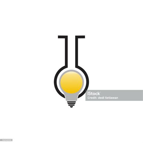 실험실 로고 전구와 비커 아이콘 화학 기호 과학 또는 제약 기호 스톡 일러스트레이션 개념에 대한 스톡 벡터 아트 및 기타 이미지 개념 건강관리와 의술 과학 Istock
