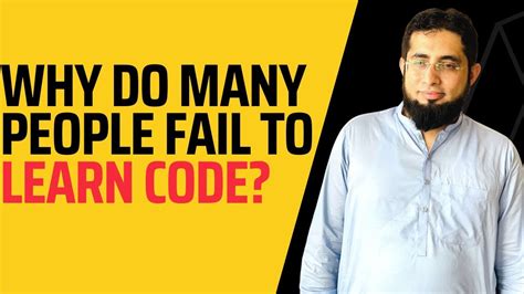 Why Most People Fail To Learn Programming Youtube