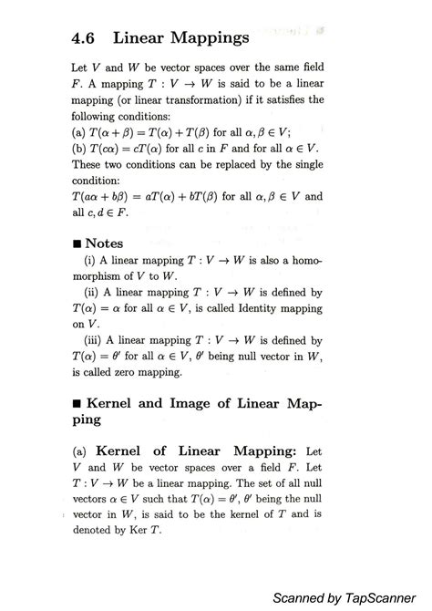 Solution Linear Mappings Minimal Polynomial Linear Functional And Dual