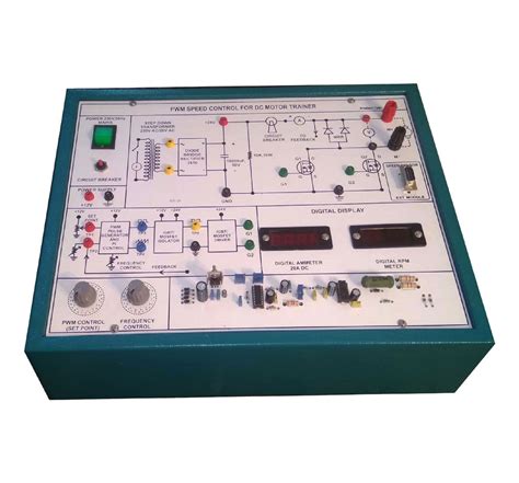 Pwm Speed Control Of Pmdc Motor Chopper Motor Controller Trainer Almicroinstruments