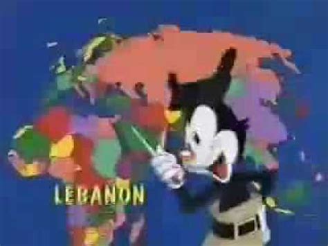 Animaniacs Yakko World Songnations Of The World Youtube