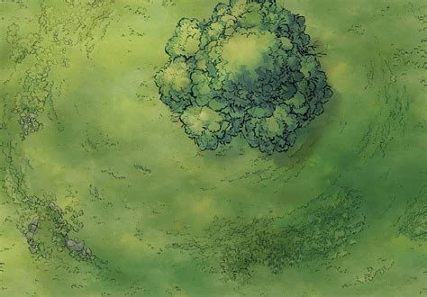 The Green Hill Battle Map By 2 Minute Tabletop