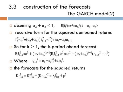 Ppt Modeling And Forecasting Stock Return Volatility Using A Random