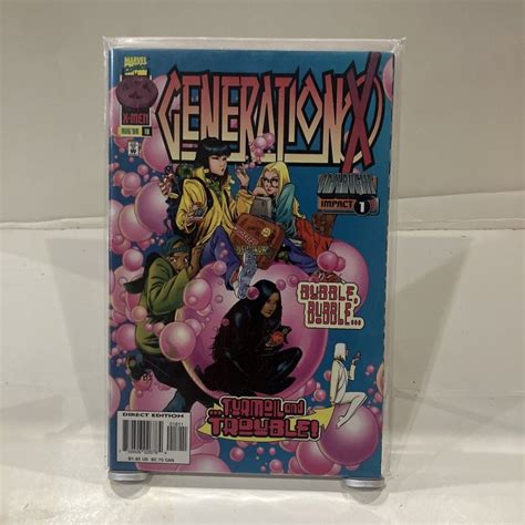 Generation X 18 Comic 1996 Bubble Bubble Jubilee Marvel Comics Book