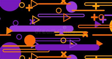 Geometric Shape Abstract Loop Animation Infinity Motion Graphic Shapes Loop Animation On Black
