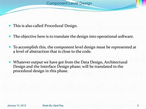 08 component level design ppt
