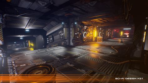 Sci Fi Design Kit Unreal Engine Asset