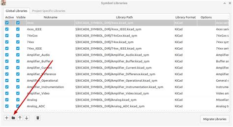 issue importing symbol libraries in kicad 8 library symbols kicad