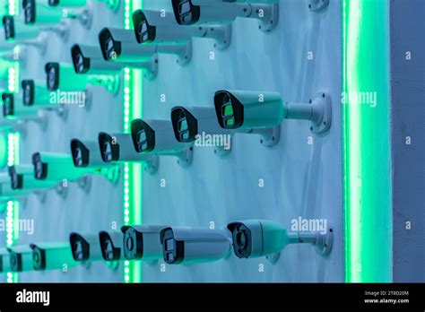 Collection Of Different Control Recording And Inspection Electronic Cameras Protection Property