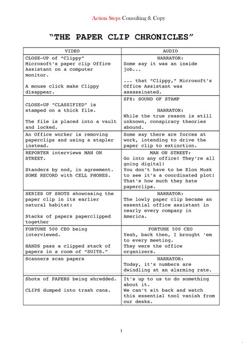Av Script Template A Comprehensive Guide For Video Production Ai