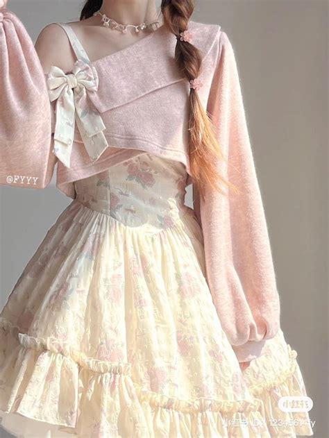 Cute Pink Dress Kawaii Fashion Casual Outfits Girly Outfits