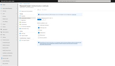 Migrate Legacy Sspr Mfa Authentication Methods Before January 2024 Mike Shellenbergers Blog