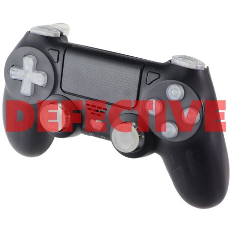 Generic Custom Wireless Gaming Controller For Sony Ps4 Black Robotc