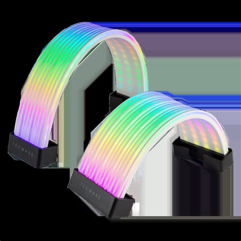 Tecware Flex ARGB Extension Cables Black White Bermor Techzone