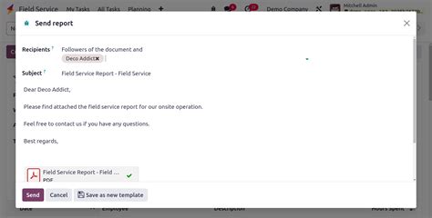 Field Service In Odoo 17 Odoo V17 Enterprise Edition Book