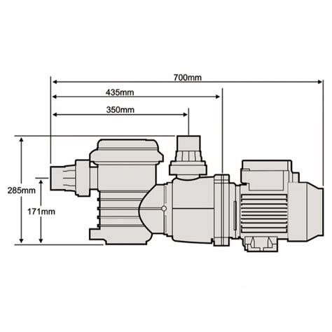 Poolrite Enduro Ep 550 Pump 055kw Ac Pools