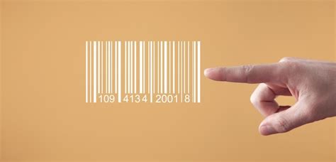 Premium Photo Bar Code Identity Marketing Data Encryption Concept