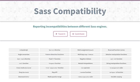 Introducing Sass Compatibility — Sitepoint