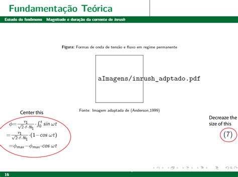 Center Beamer Equations And Decrease The Font Of The Equation Number Indication TeX LaTeX