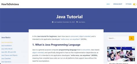 Top 10 Java Blogs And Websites