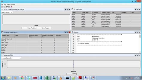 Em Gradient Boosting Node Not Producing Any Output Sas Support