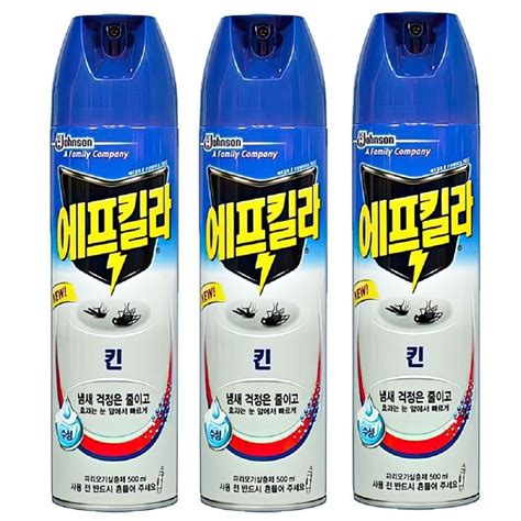뿌리는 모기 퇴치제 에프킬라 모기약 기피제 3p 골프 홈플러스 택배배송
