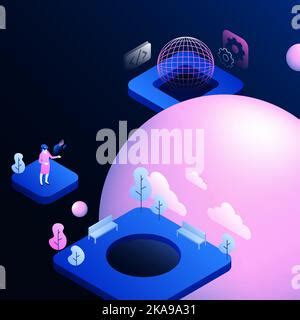 Join Our New Metaverse World. Metaworld. Web Landing Page Template ...