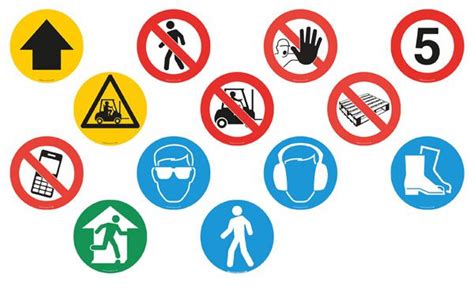 Safety Signs And Symbols Meanings Colors Types And Workplace Examples