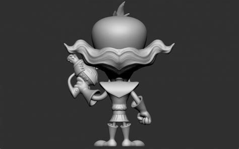 Dr Neo Cortex 3d Model In Cartoon 3dexport
