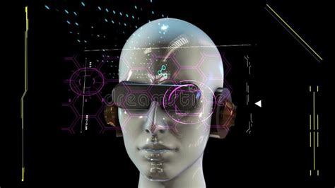 Robot Scanning Its Environment And Analyzing Surroundings Stock Video Video Of Looking