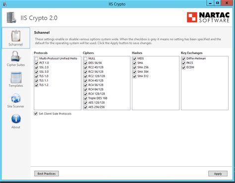 windows server iis tls 1 2 security for realex payments dovetail