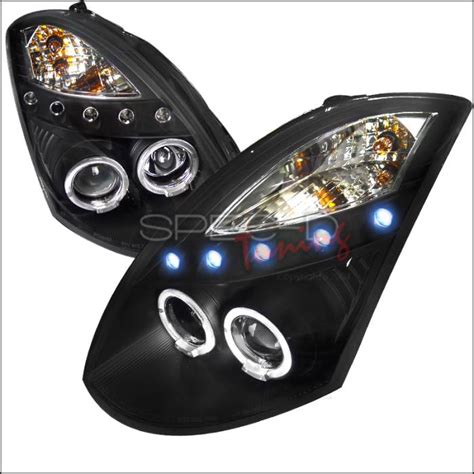 Infiniti G35 Spec D Black Housing Projector Headlight Lhp G35032jm Tm