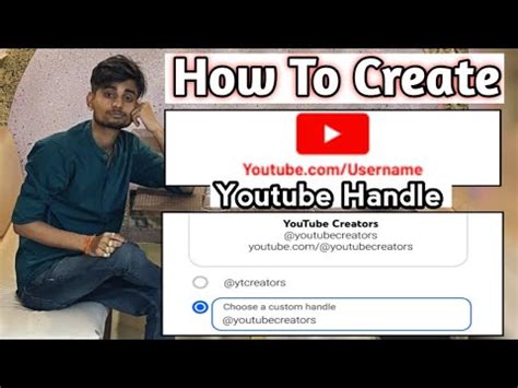 How To Create YouTube Handle How To Edit Youtube Handle Set YouTube Handle YouTube New